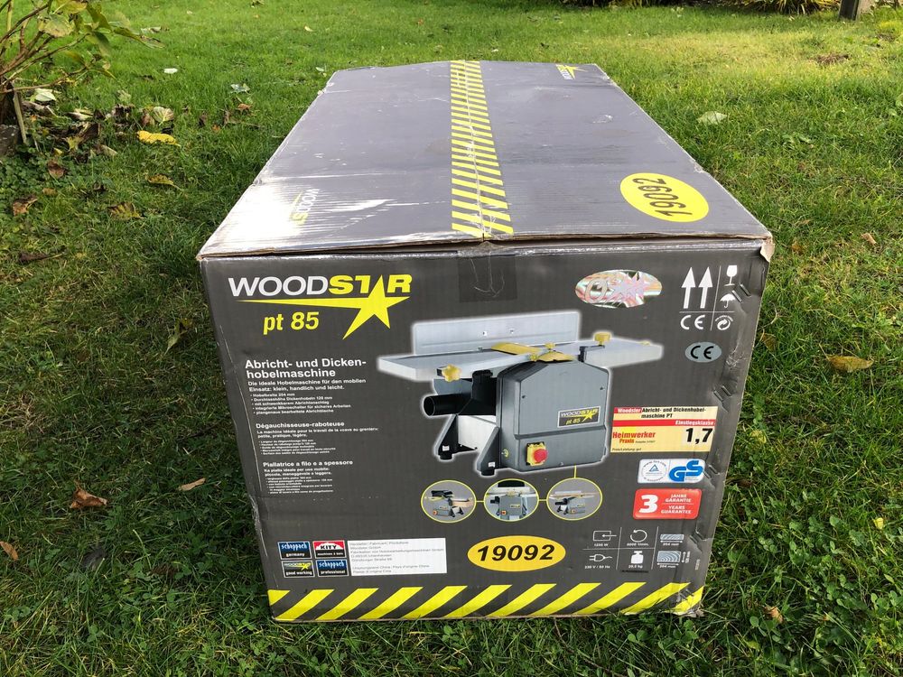 pt 85 Woodstar - Abricht-Dickenhobelmaschine (Neu und originalverpackt ...