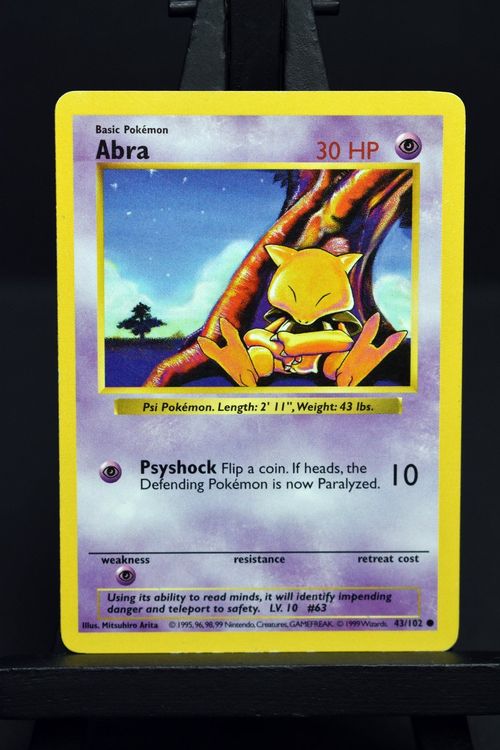 Pokémon Abra Base Set SHADOWLESS | Kaufen auf Ricardo