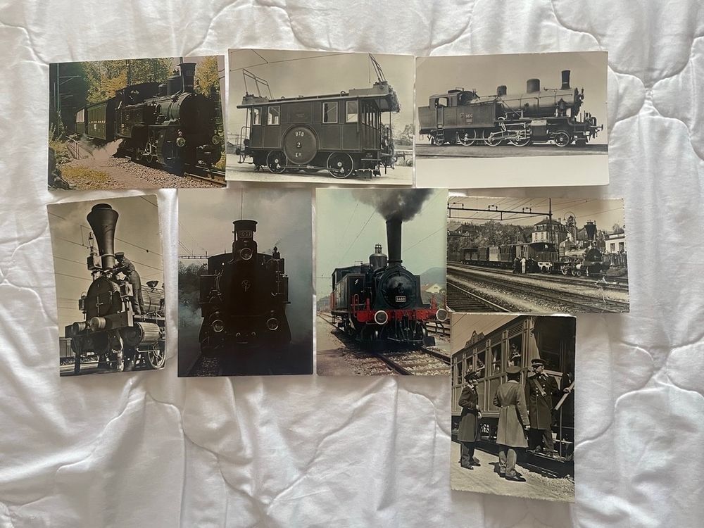 LOT MIT 19X LOKOMOTIVEN UND 1X WAGON VON DER SCHWEIZ (Gebraucht) in Bernhardzell für CHF 6.5 ...