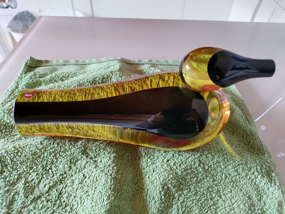 Iittala G. Vigna bird Circoli art. wunderschöne Glas Ente (Gebraucht ...