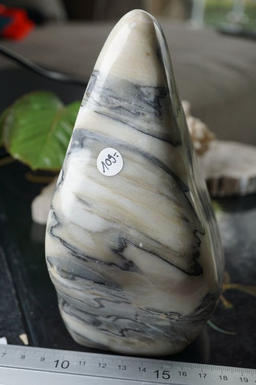 Zebra Jaspis Poliert Figur 16 cm x 7 cm 1,8kg ab 1.-!!! | Kaufen auf Ricardo