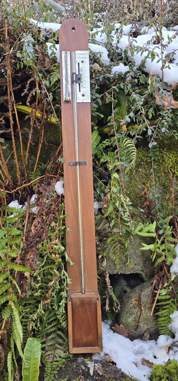 Antikes Barometer/Thermometer, H. Schmid Optikus, Top! (Gebraucht) in ...