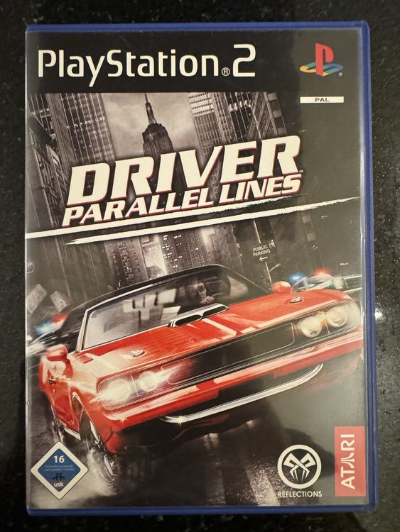PS2 Spiel Playstation 2 Game Driver Parallel Lines (Gebraucht) in ...