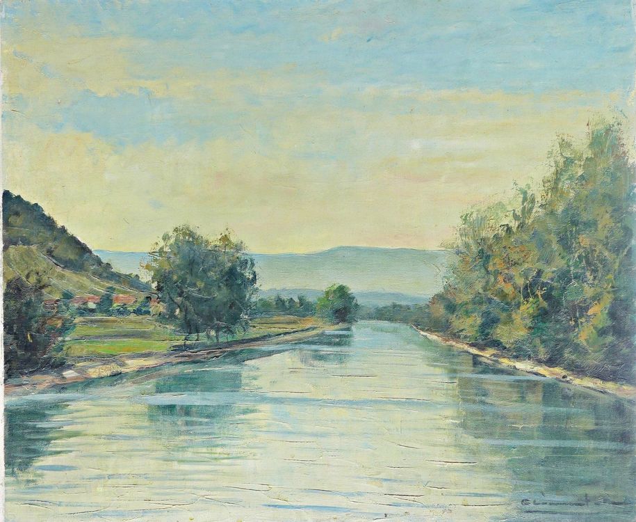 Ölgemälde von Max Clement 1912-1995 | Kaufen auf Ricardo