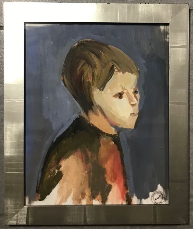 Karl AEGERTER (1888-1969) Gouache Gemälde | Kaufen auf Ricardo