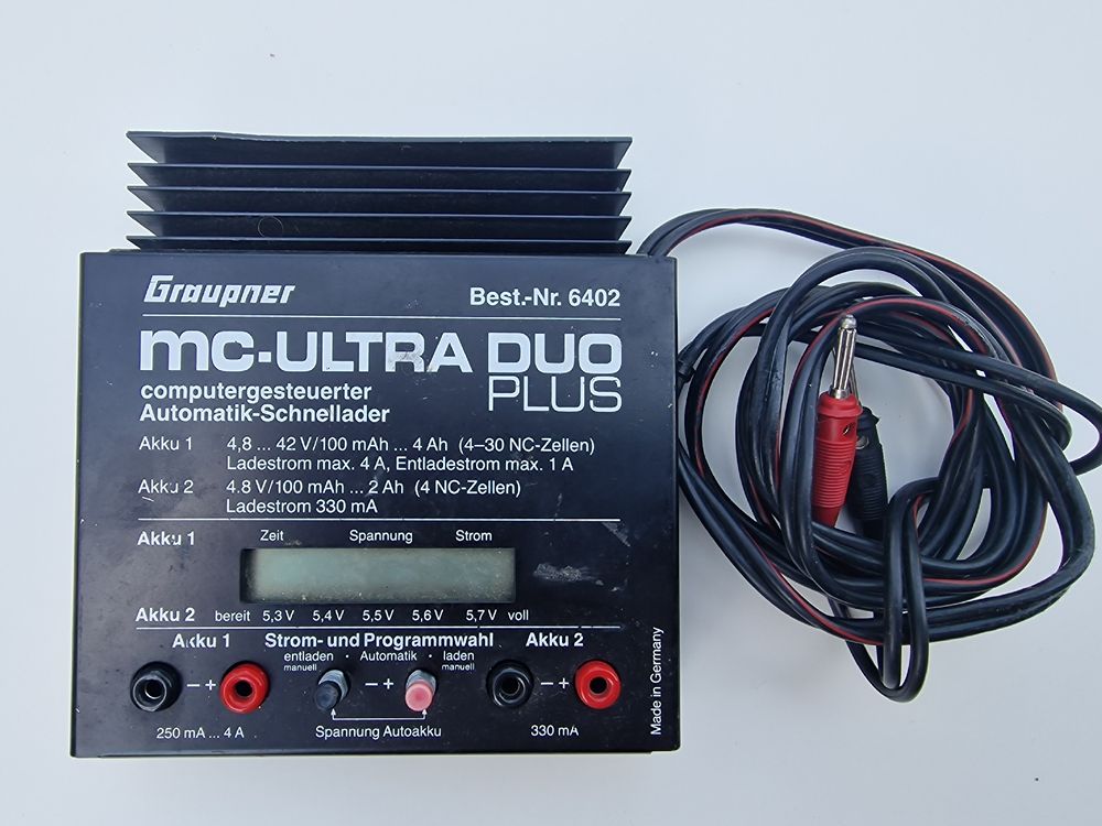 Graupner mc-ultra duo plus Ladegerät (Defekt) in Münsingen für CHF 1 ...