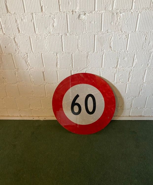 Signaltafe 60 kmh Strassen Schild | Kaufen auf Ricardo