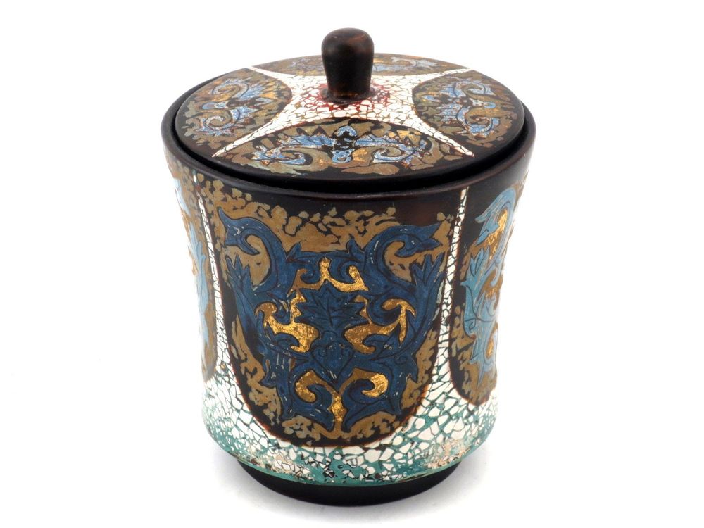 Artex Saigon pot vintage en laque Lack-Topf Vietnam 80er (Gebraucht) in ...