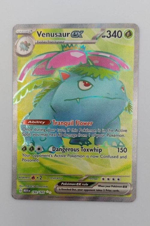 Venusaur ex (182/165 Set MEW 151) NM / ENG | Kaufen auf Ricardo