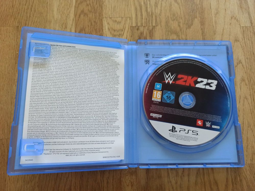 W2K23 - WWE 2K23 Wrestling - Kämpfe PS5 📀📀📀📀📀📀📀📀📀 (Usato) a ...