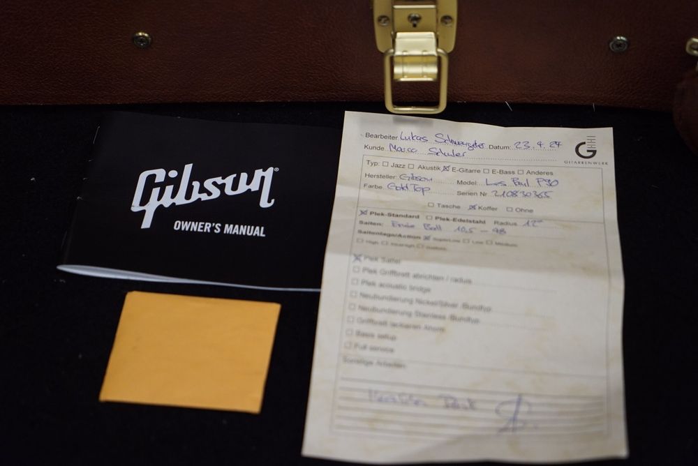 Gibson Les Paul Standard 50's P-90 (gold top) (Gebraucht) in ...