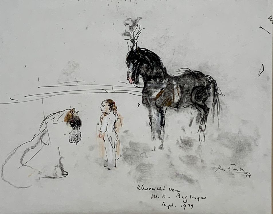 Hans Albert Falk (1918-2002) Mischtechnik | Kaufen auf Ricardo