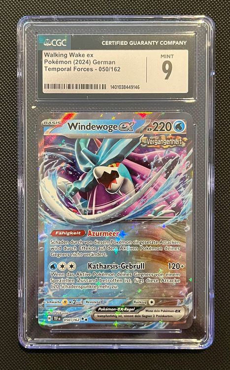 Walking Wake ex Temporal Forces 50/CGC 9/JPN/Pokémon | Kaufen auf Ricardo