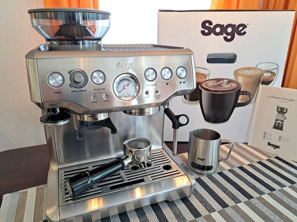 Sage the Barista Express, Siebträger, Kaffeemaschine | Kaufen auf Ricardo