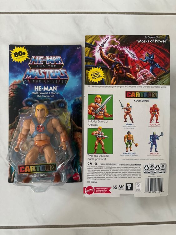 Masters of the Universe Origins He-Man (Cartoon Collection) (Neu und ...