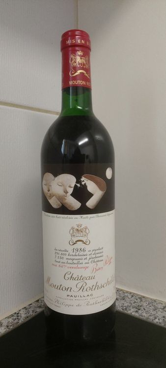 Chateau Mouton Rothschild 1986 | Kaufen auf Ricardo