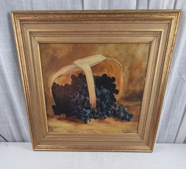 Stillleben Oelgemälde von August Laux | Kaufen auf Ricardo