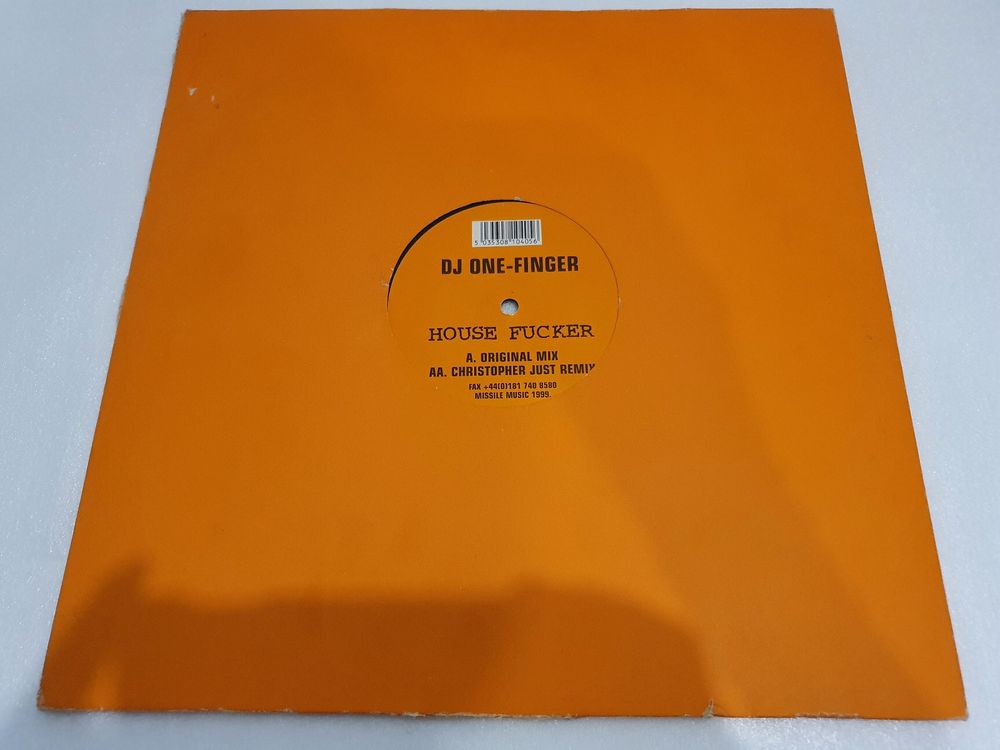 DJ One-Finger – House Fucker (Techno, Acid) (Gebraucht) in Uster für ...