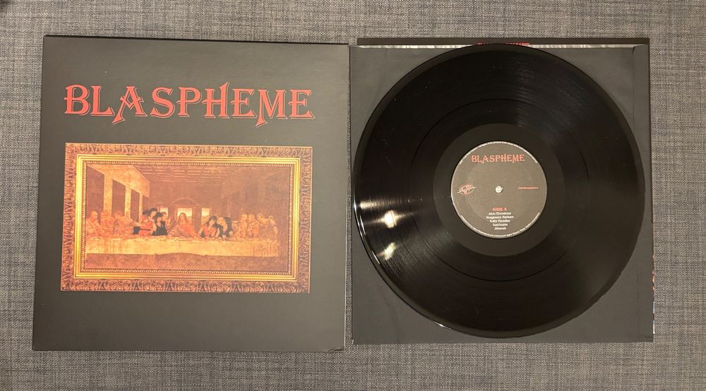 BLASPHEME - FRENCH CULT HEAVY METAL LP Rerelease sortilege (Neu (gemäss ...
