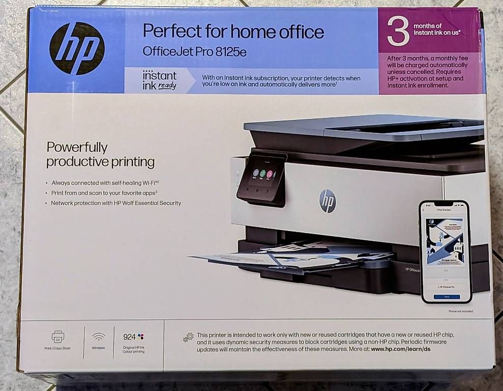 HP OfficeJet Pro 8125e All-in-One Drucker Scanner Kopierer (Neu und ...