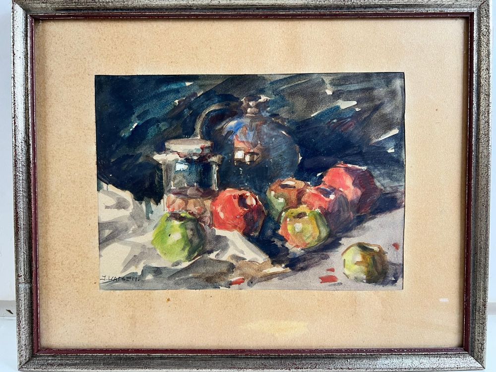 Stilleben Aquarell signiert. | Kaufen auf Ricardo