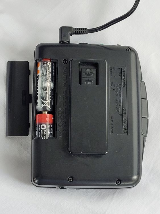 ⭐Vintage PANASONIC Walkman mit original Kopfhörer 80er⭐ (Gebraucht) in ...