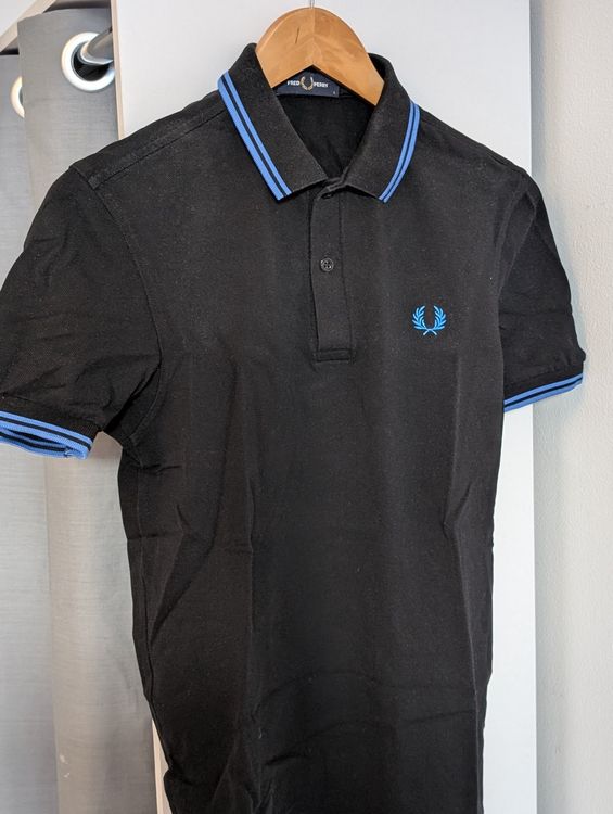 Poloshirt Fred Perry schwarz/blau und grau (Gebraucht) in Bern für CHF ...