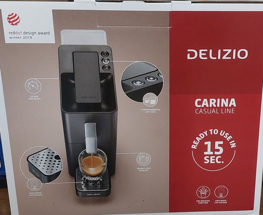 Delizio Carina Kapselmaschine, neu, originalverpackt (Neu und ...