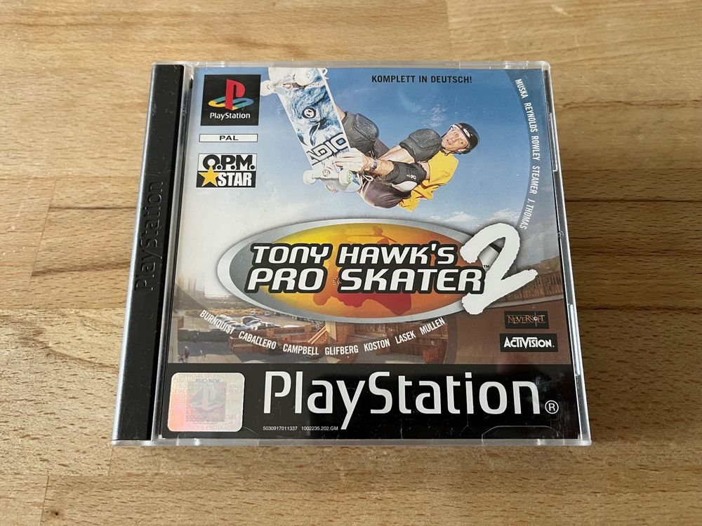 Tony Hawk's Pro Skater 2 PlayStation PS1 Klassiker (Gebraucht) in ...