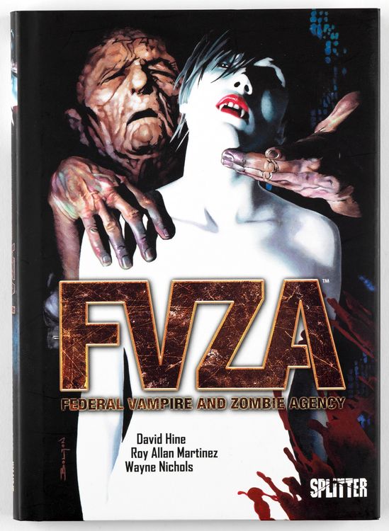FVZA - FEDERAL VAMPIRE AND ZOMBIE AGENCY - SPLITTER - HC (Gebraucht) in ...