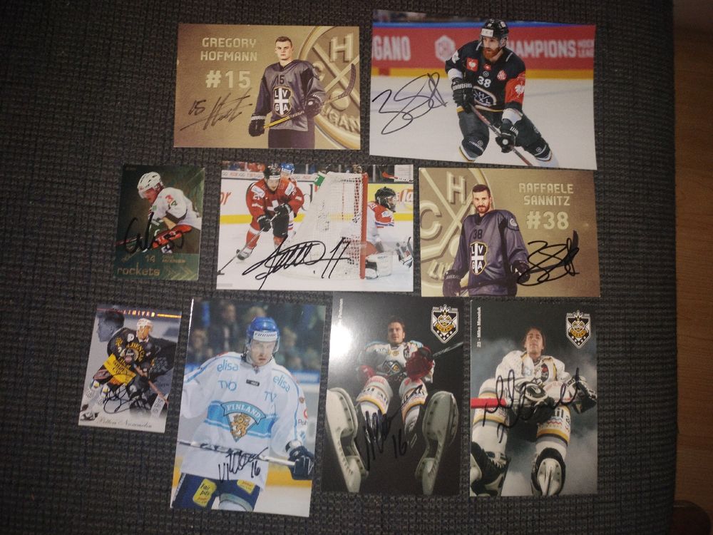 Hc Lugano Original Autogrammsammlung (Gebraucht) in Einsiedeln für CHF ...