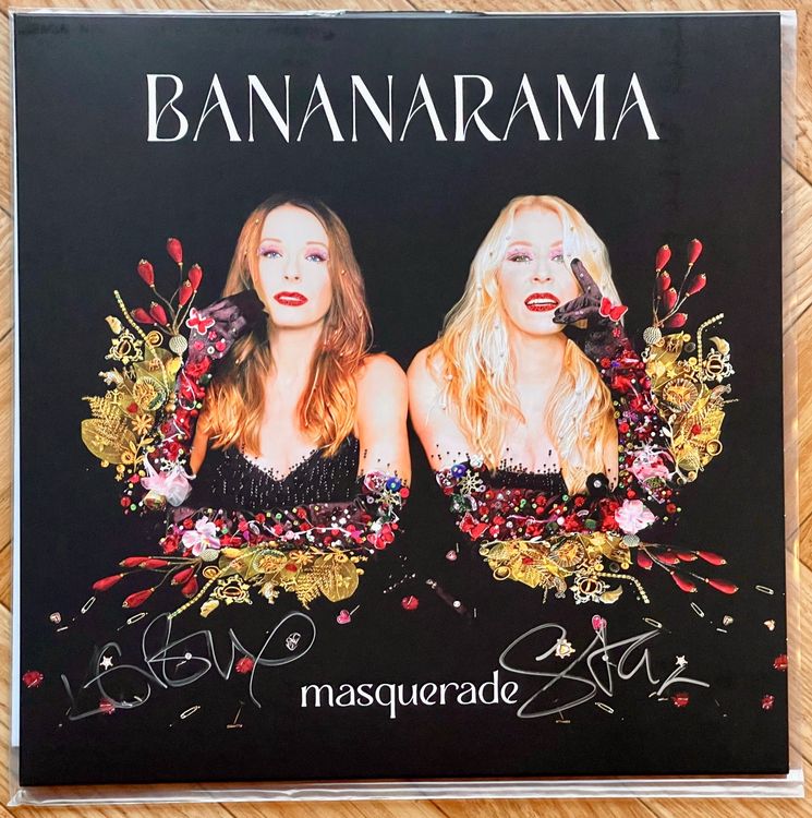 Bananarama Masquerade LP Red Vinyl 12" signed Autogramm 2022 (Neu ...