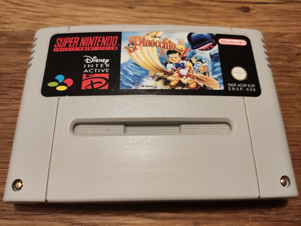 Disneys Pinocchio - Super Nintendo (Cartridge only) (Gebraucht) in ...