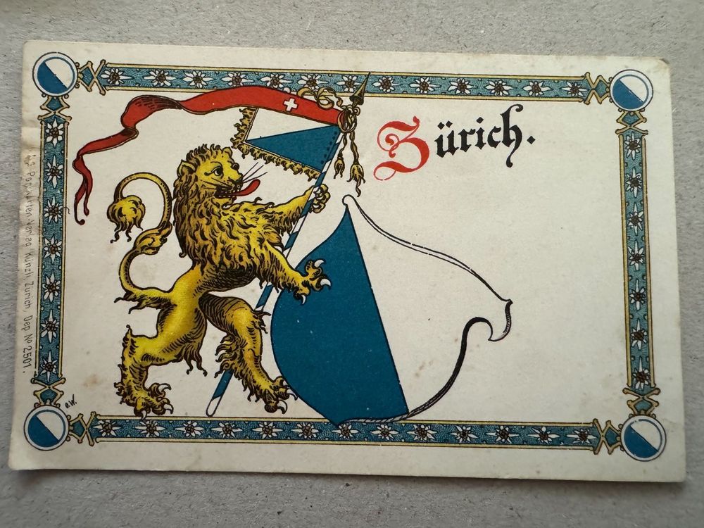 ZÜRICH - ZÜRI_LEU - Postkarte | Kaufen auf Ricardo