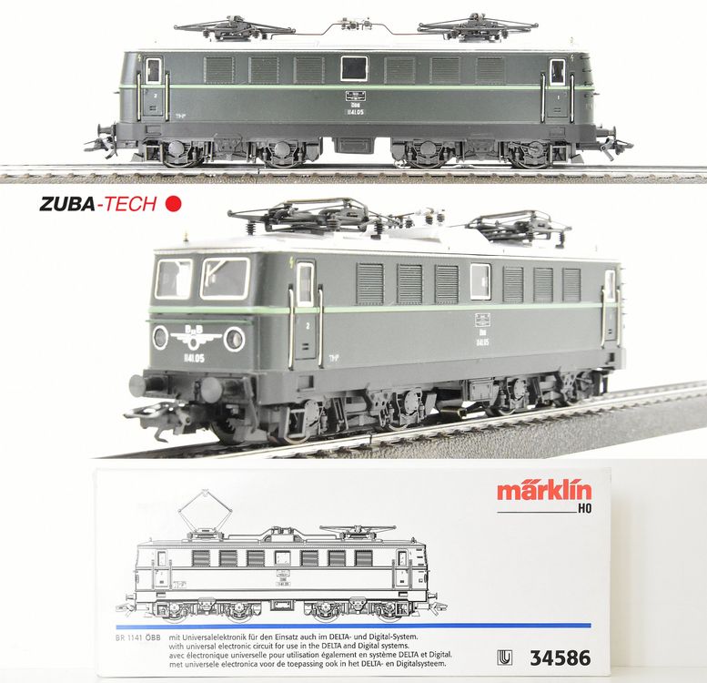 Märklin 34586 E-Lok Rh 1141 der ÖBB, H0 WS Delta mit OVP | Kaufen auf ...