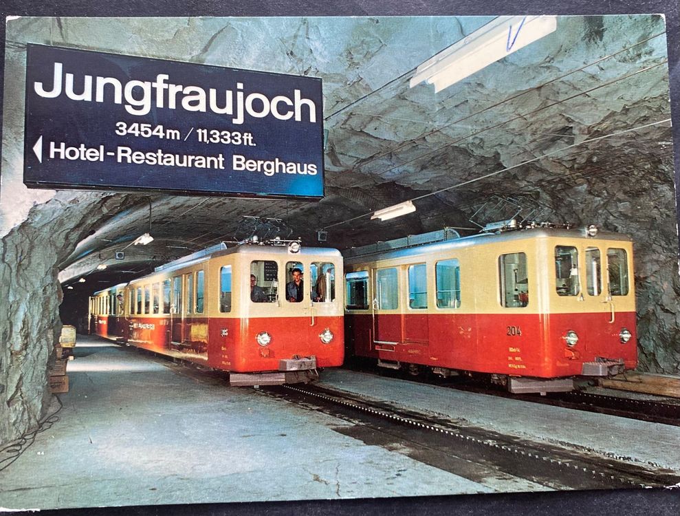 Jungfraubahn Station Jungfraujoch | Kaufen auf Ricardo