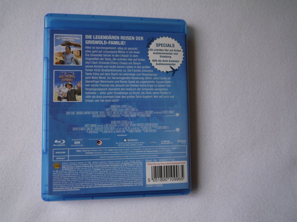 Die schrillen Vier auf Achse/Hilfe, die Amis kommen-Chevy Ch (Gebraucht) in Hagendorn für CHF 4. ...