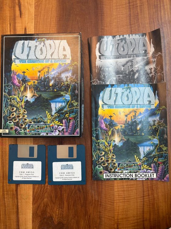 Amiga Spiel: Utopia (Big Box) (Gebraucht) in Niederhasli für CHF 54 ...