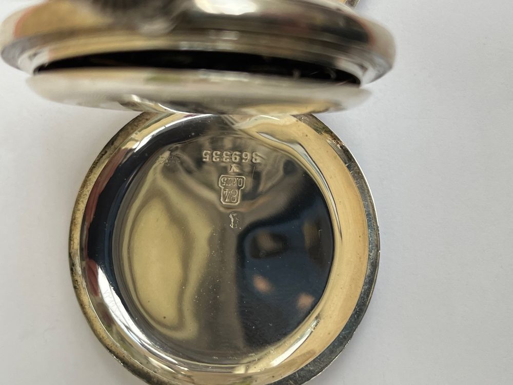 Montre de poche savonnette boîte argent Borel & Fils (Gebraucht) in St ...