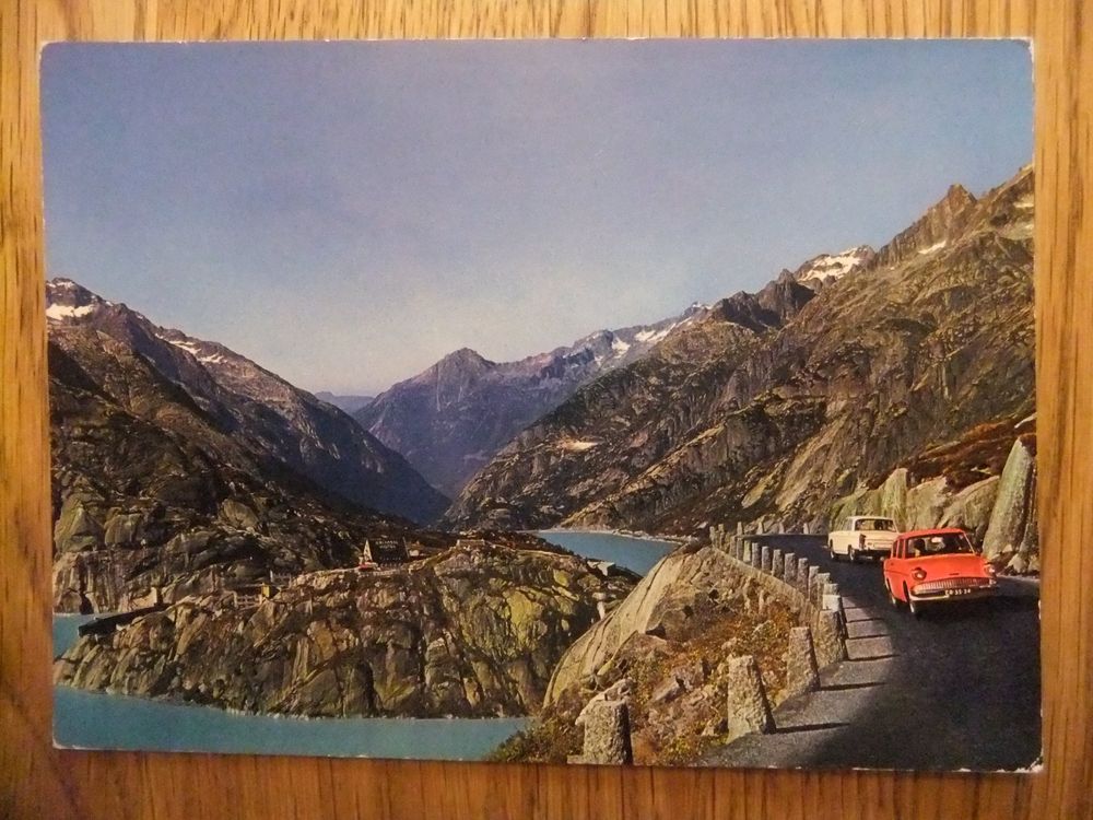 Grimselpass Strasse mit Hospiz Oldtimer (Gebraucht) in St. Niklaus VS für CHF 1 – mit Lieferung ...