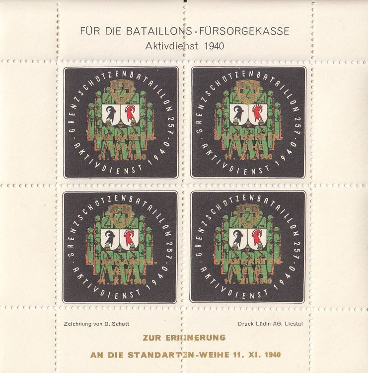 Grenztruppen Wi 194 Block gezähnt mit Text postfrisch (Gebraucht) in ...