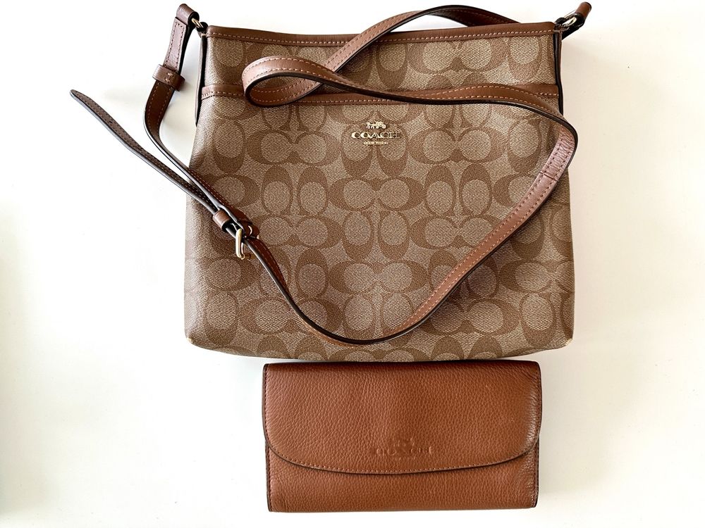 Coach Signature Crossbody Bag + Wallet Set (Gebraucht) in Gattikon für ...