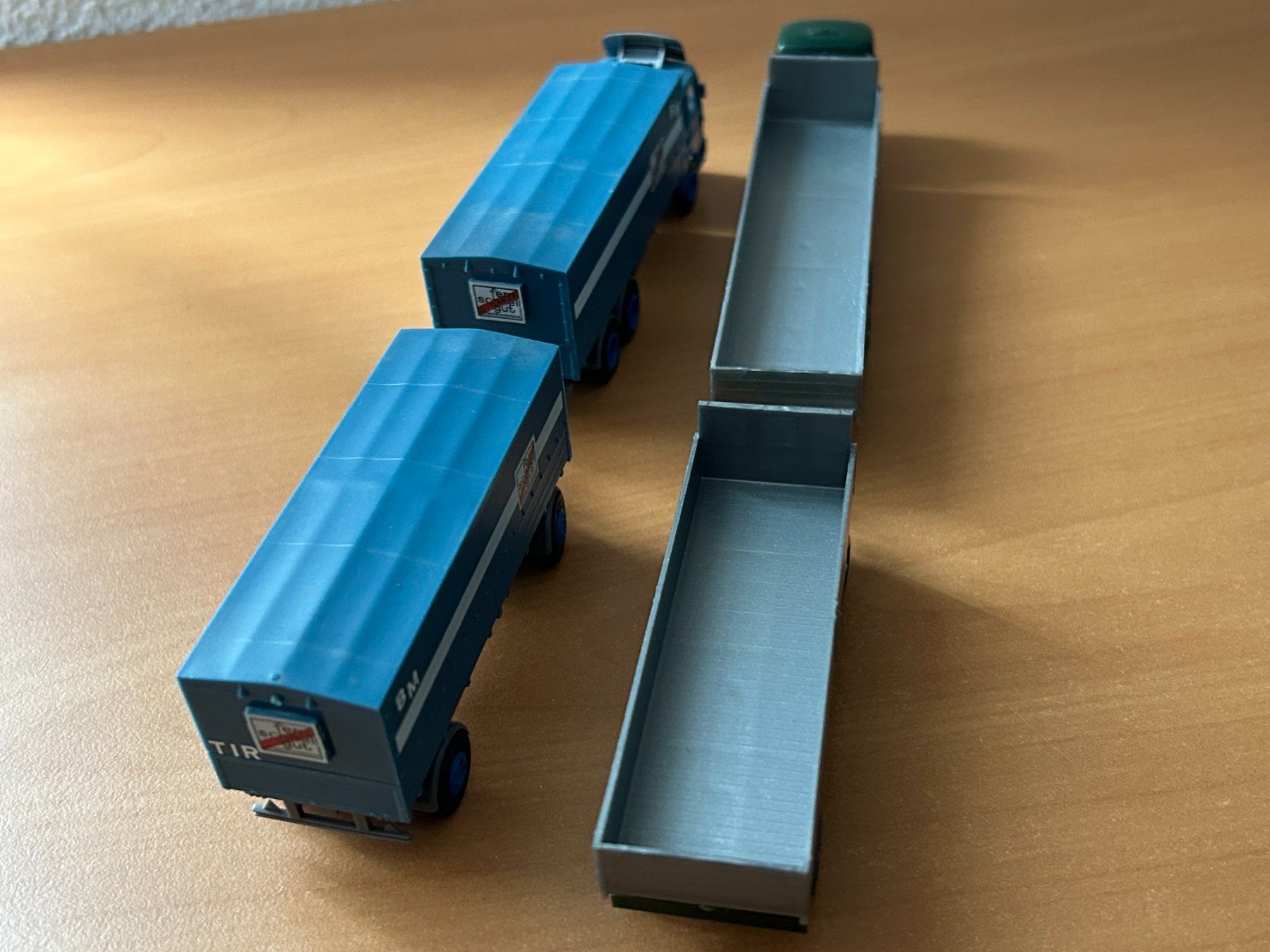 LKW Anhängerzüge Saurer/MAN 1:87 Wiking/RMM Top (Gebraucht) in ...