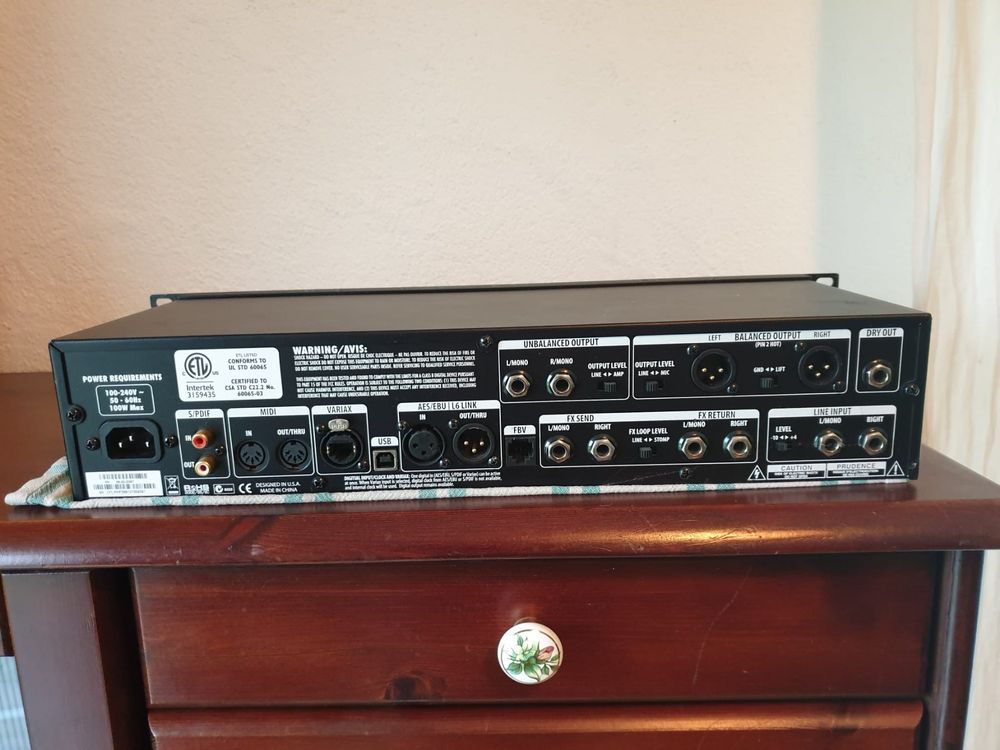 Line 6 Pod HD Pro Guitar Multi-Effects Rackmount Processor | Kaufen auf ...