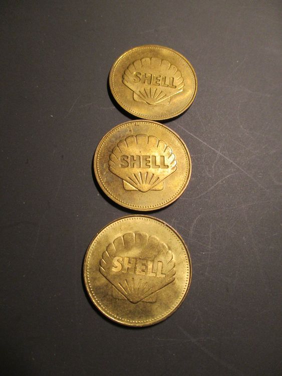 3 Shell Münzen Icarus / DE HAVILLAND – APOLLO - SHELL (Gebraucht) in ...
