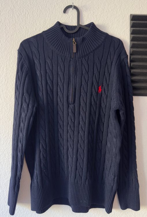 Polo Ralph Lauren Quarter Zip Sweater Navy Blue (Gebraucht) in Horgen ...