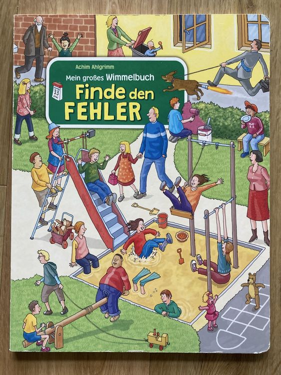 Mein großes Wimmelbuch „Finde den Fehler“ | Kaufen auf Ricardo