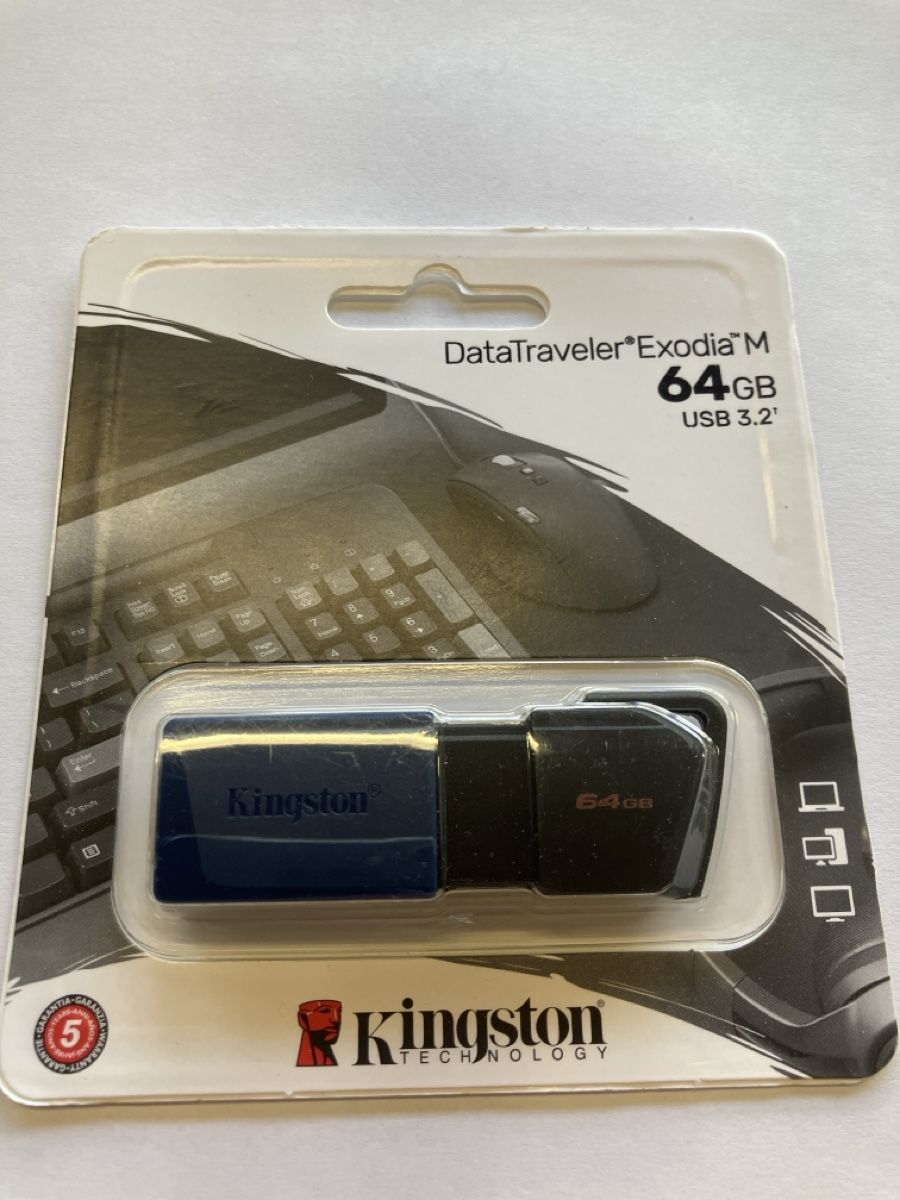 Neuer Kingston DataTraveler Exodia M, 64GB USB 3.2 (Neu und ...