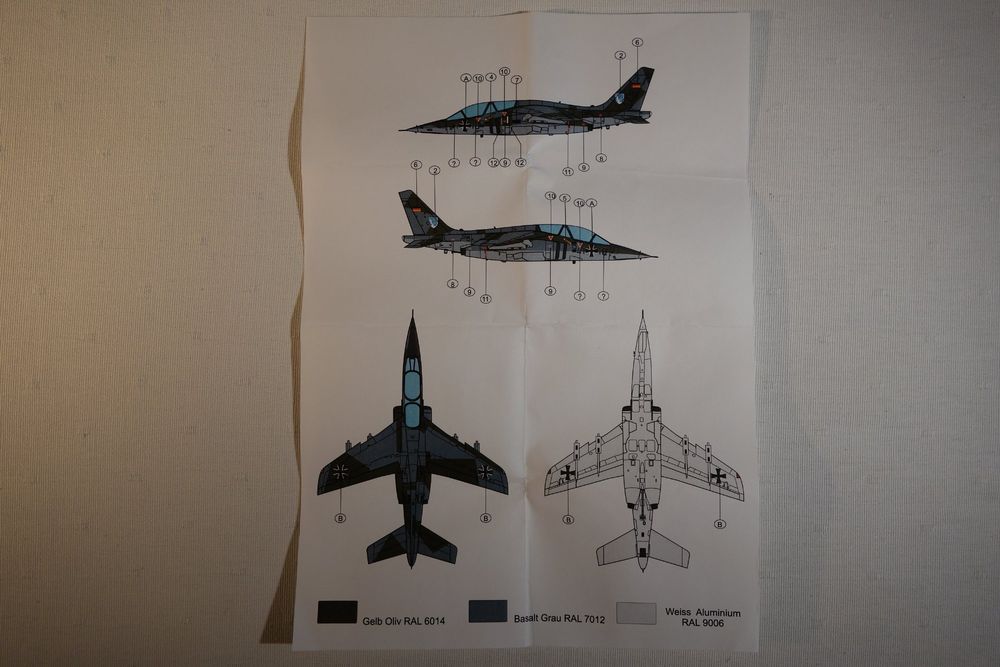 ArsenalM 95021 Alpha Jet Trainer D Luftwaffe Resin Kit 1:87 (Neu ...