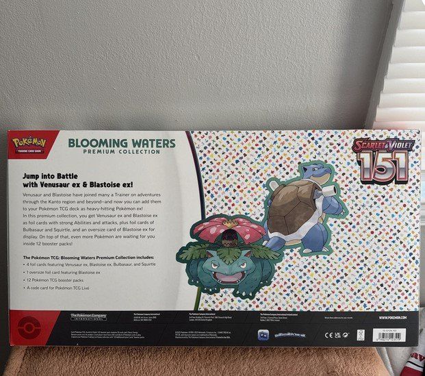 Pokémon TCG Scarlet & Violet 151 - Blooming Waters Premium (Neuf avec ...